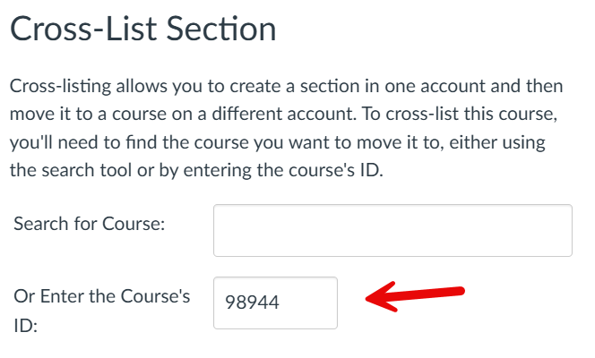 How do I cross list a course? – Teaching + Learning